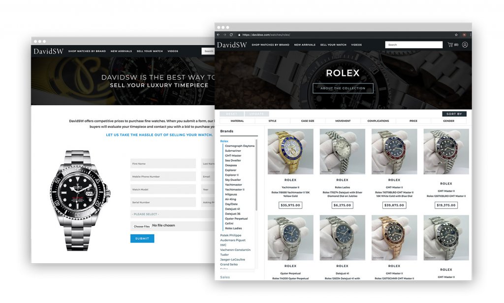 Custom WooCommerce Website | David SW Case Study