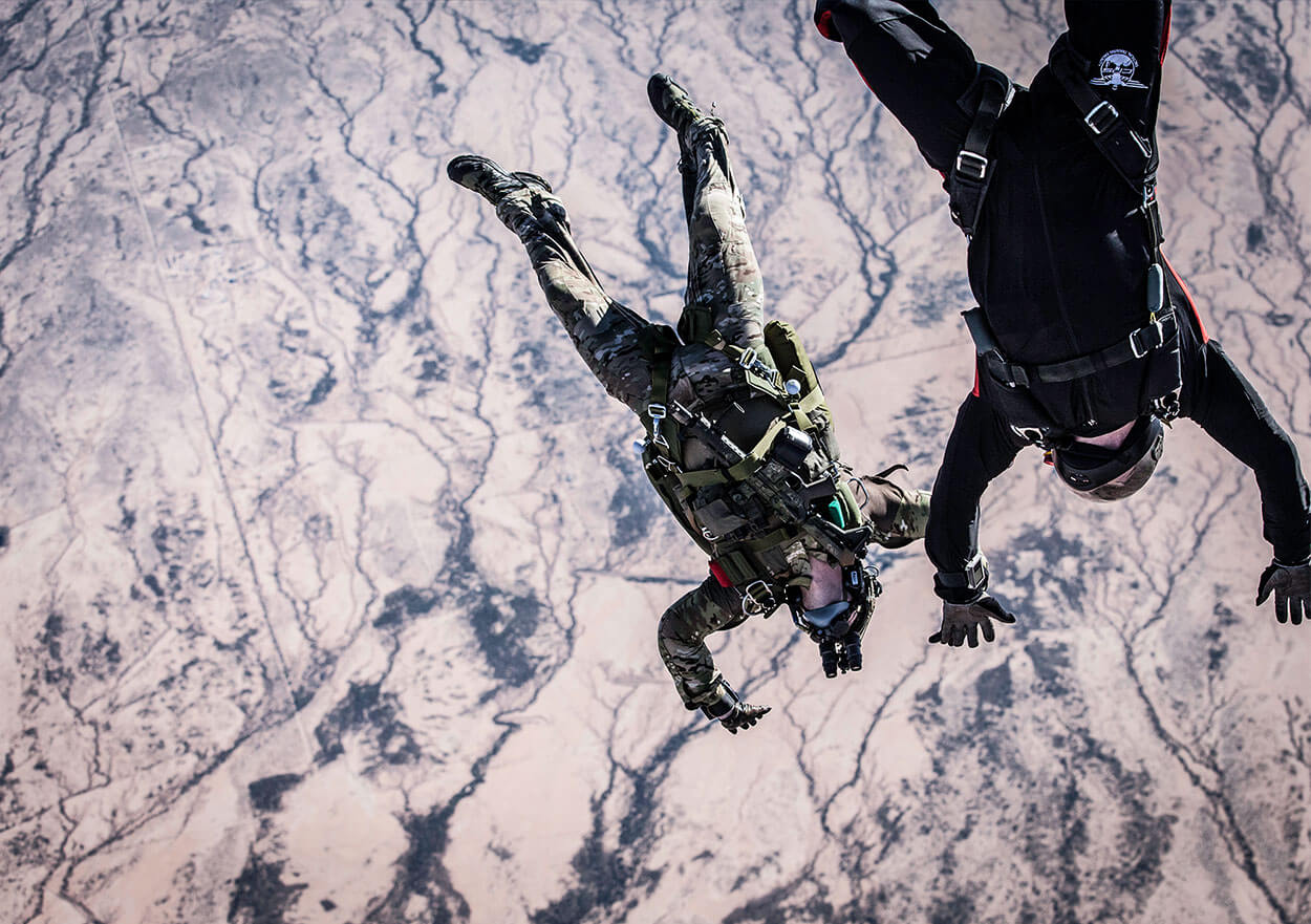 Complete Parachute Solutions: Government Contractor Website